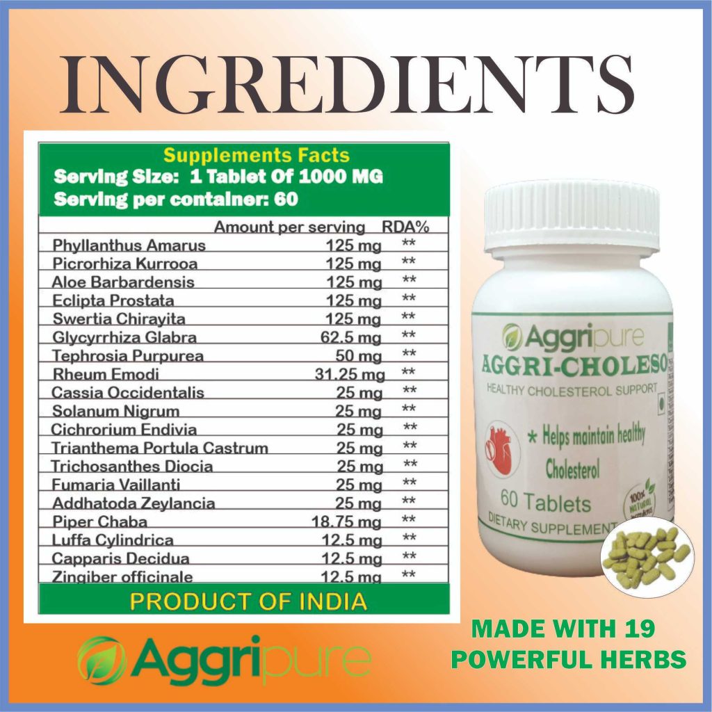 Ayurvedic Cholesterol Control Tablets