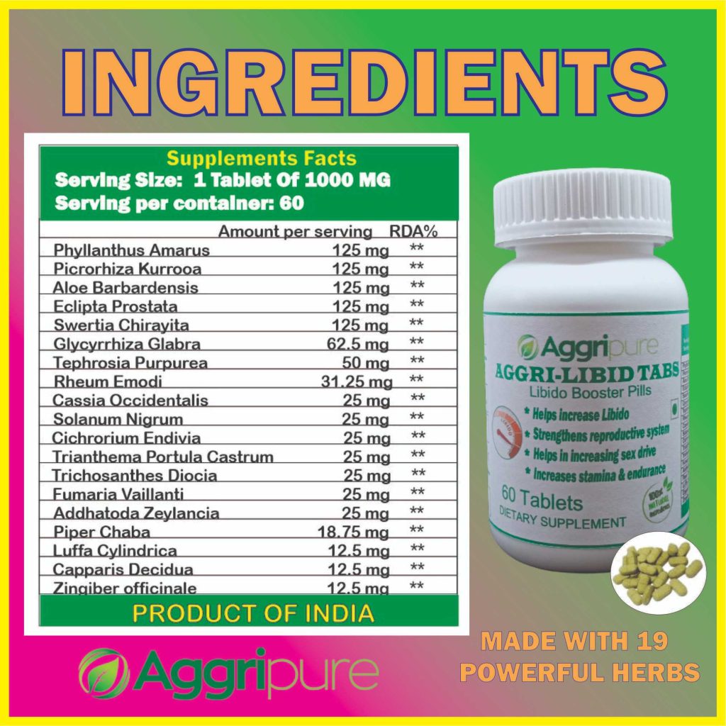 Best Ayurvedic Libido and Stamina Booster Tablets